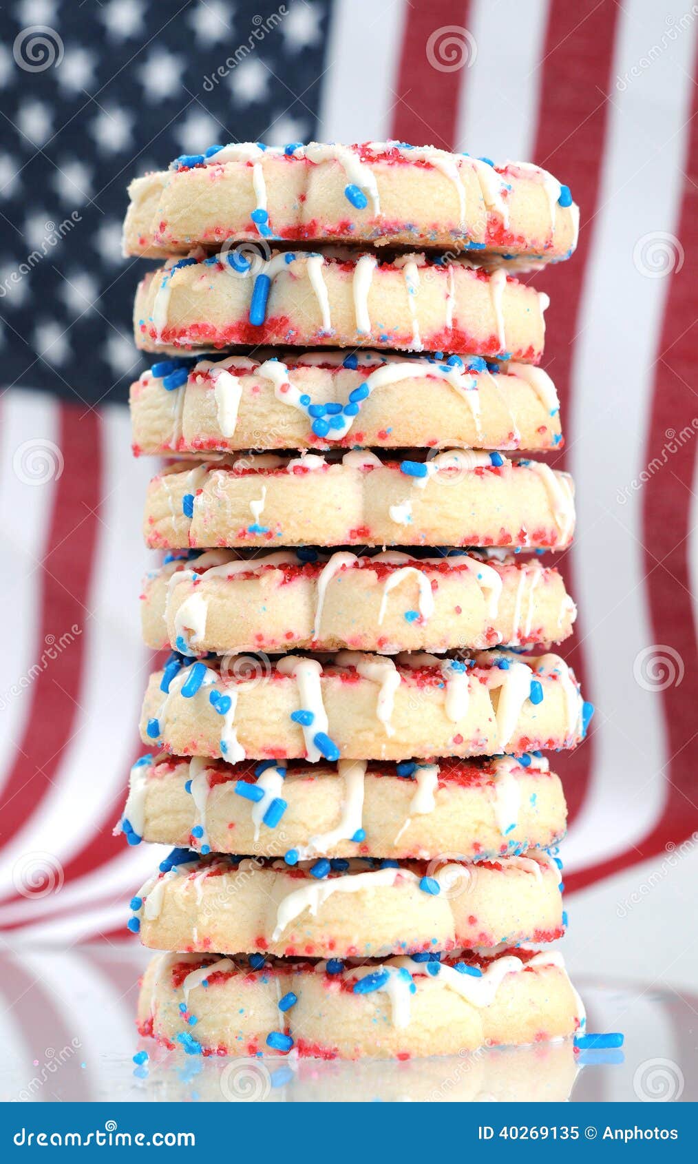 Patriot shortbread cookie stock image. Image of star - 40269135