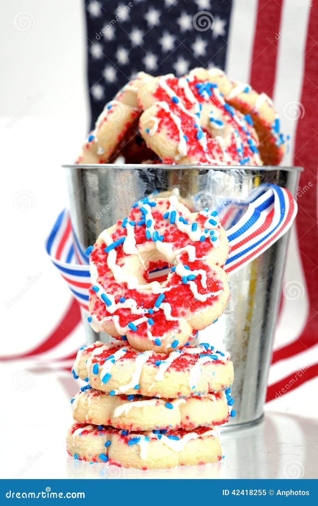 Patriot shortbread cookie stock image. Image of shortbread - 42418255