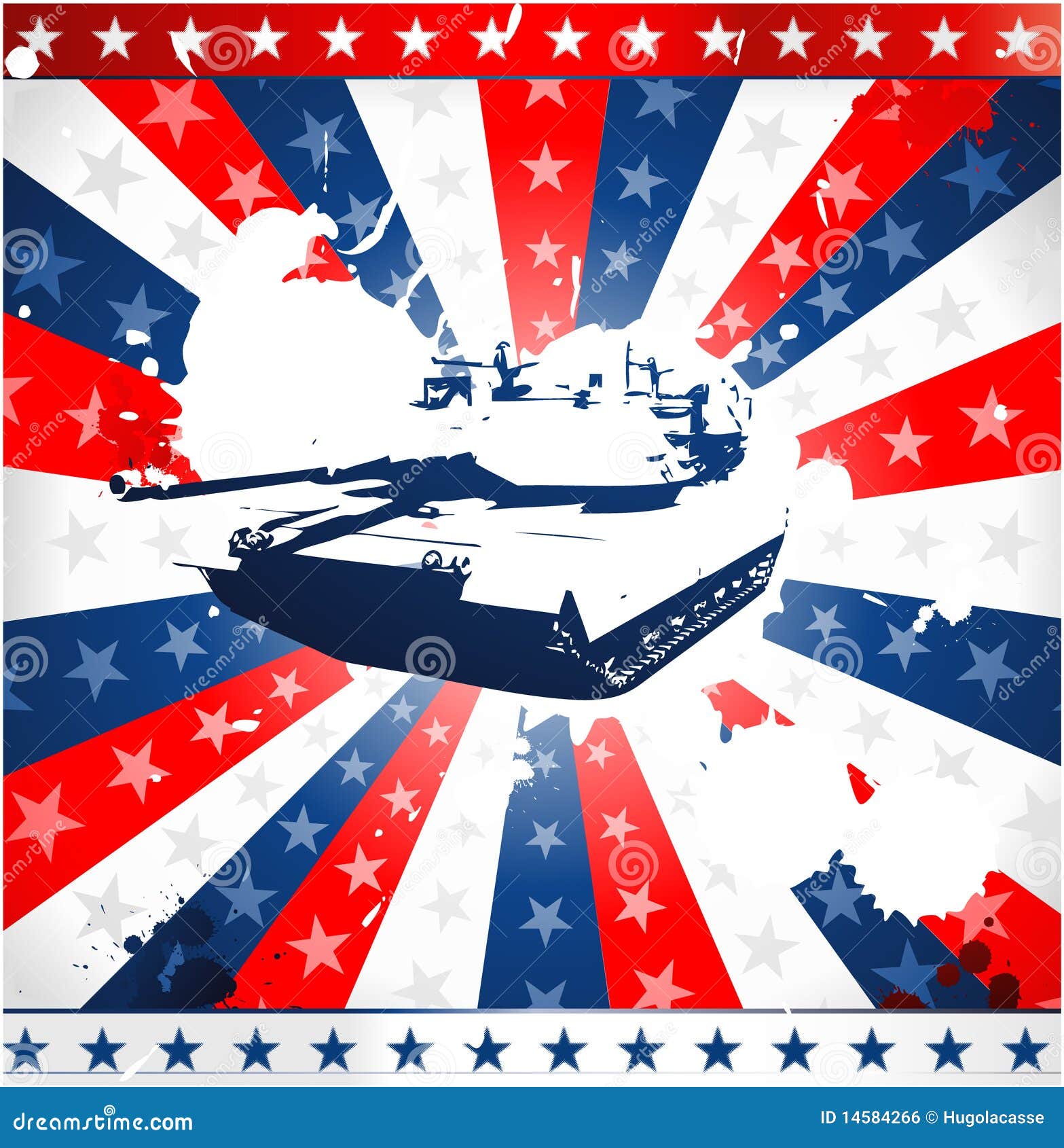 Patriotic american design stock vector. Illustration of decoration ...