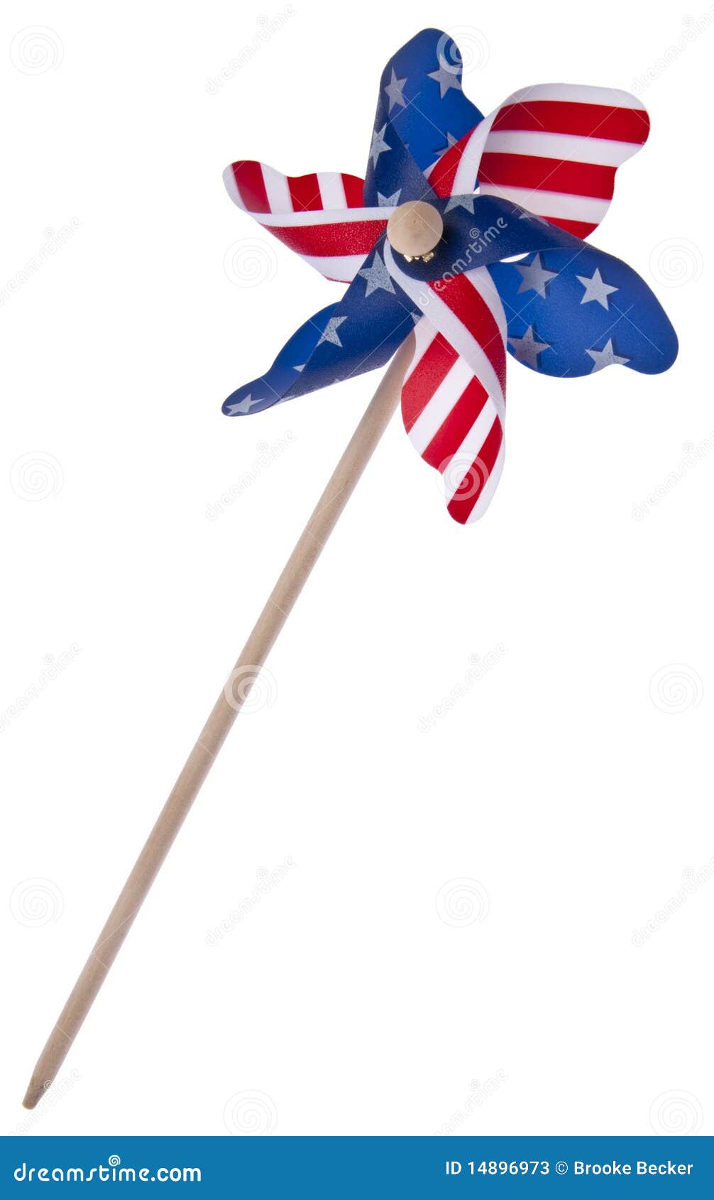 Patriotic American Pinwheel Stock Image - Image of fourth, american ...