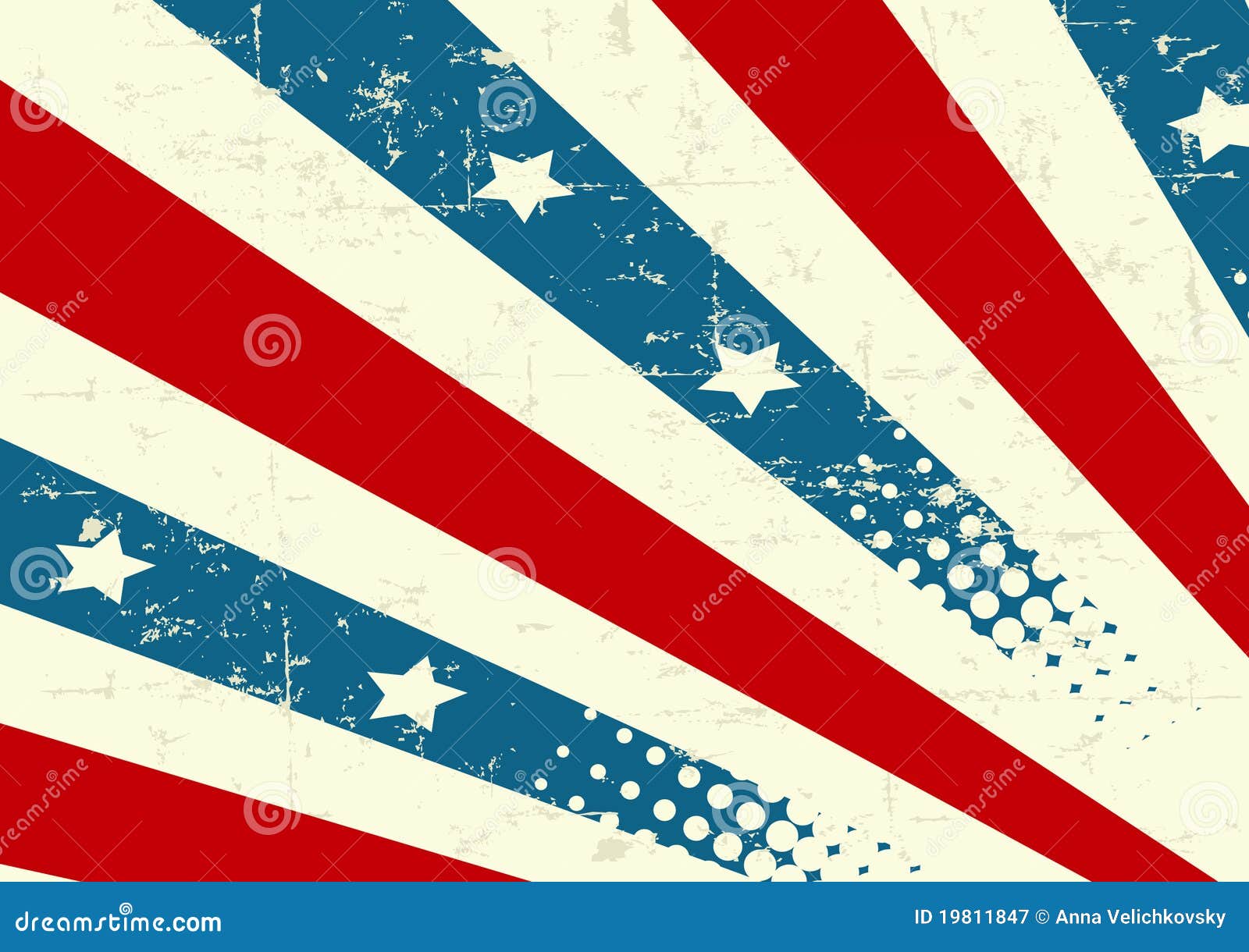 Patriotic Background stock vector. Illustration of star - 19811847