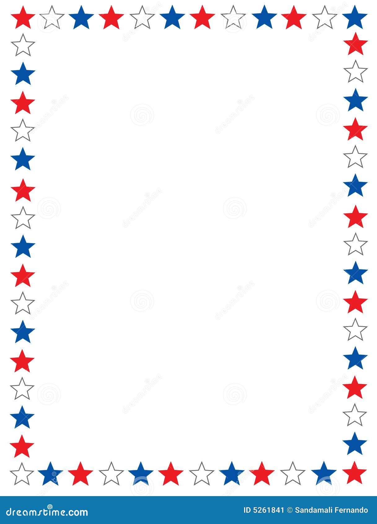 Patriotic Page Border