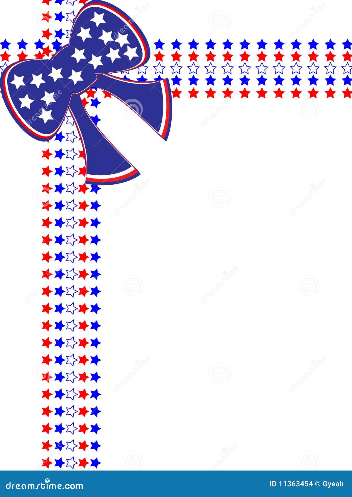 Patriotic frame border stock vector. Illustration of stripes - 11363454