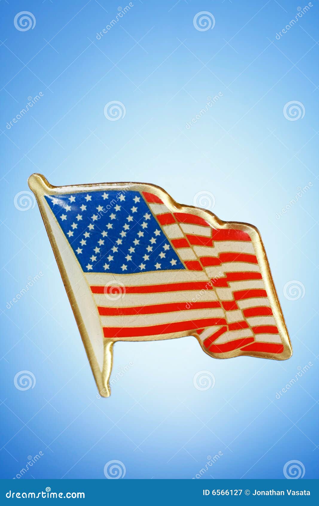 Patriotic Lapel Pin stock image. Image of flag, graphic - 6566127