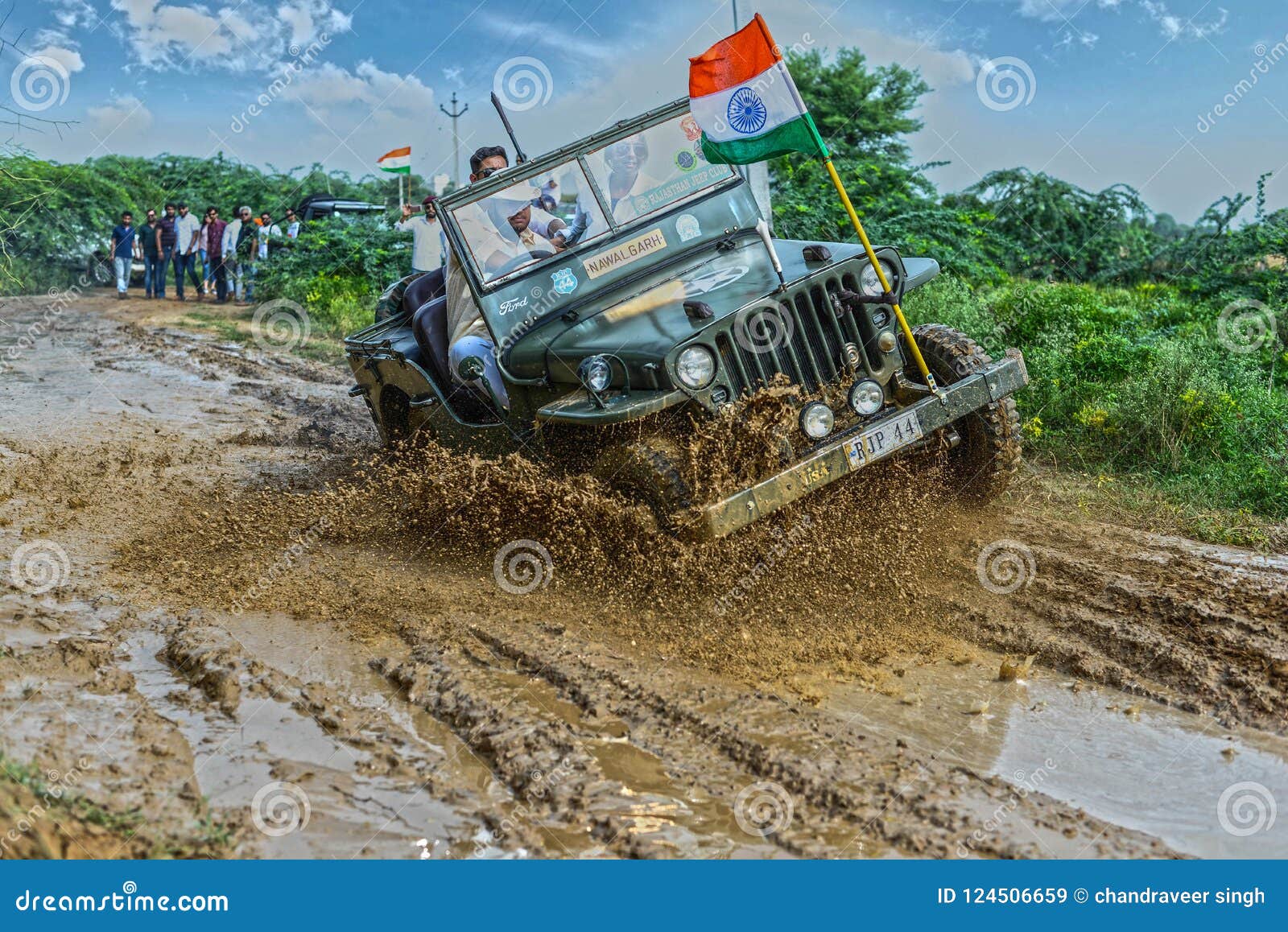 Jeeb rally editorial stock image. Image of flag, rally - 124506659