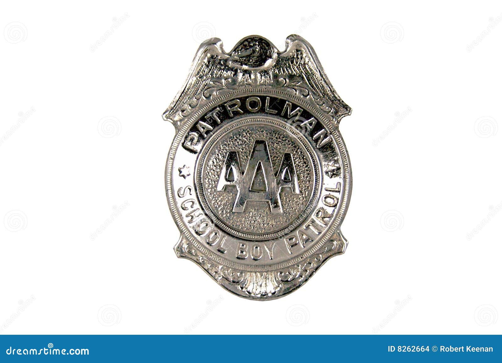 Patrol Boy Badge stock photo. Image of shiny, safety, patrol - 8262664