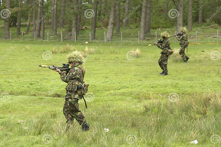 Patrolling stock photo. Image of defence, british, camp - 1051694