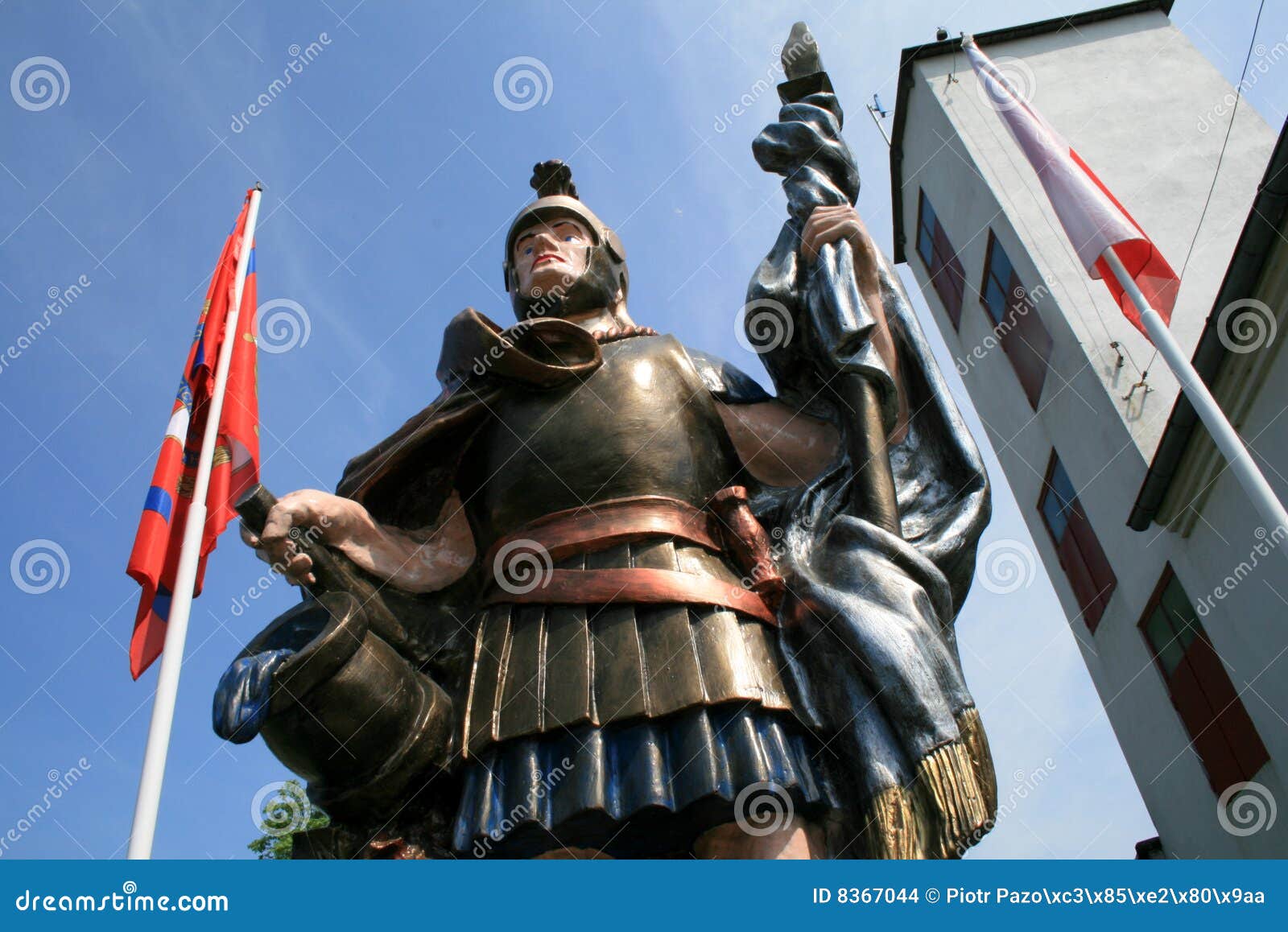 Patron of Firemen St. Florian Stock Photo - Image of firemen, florian ...