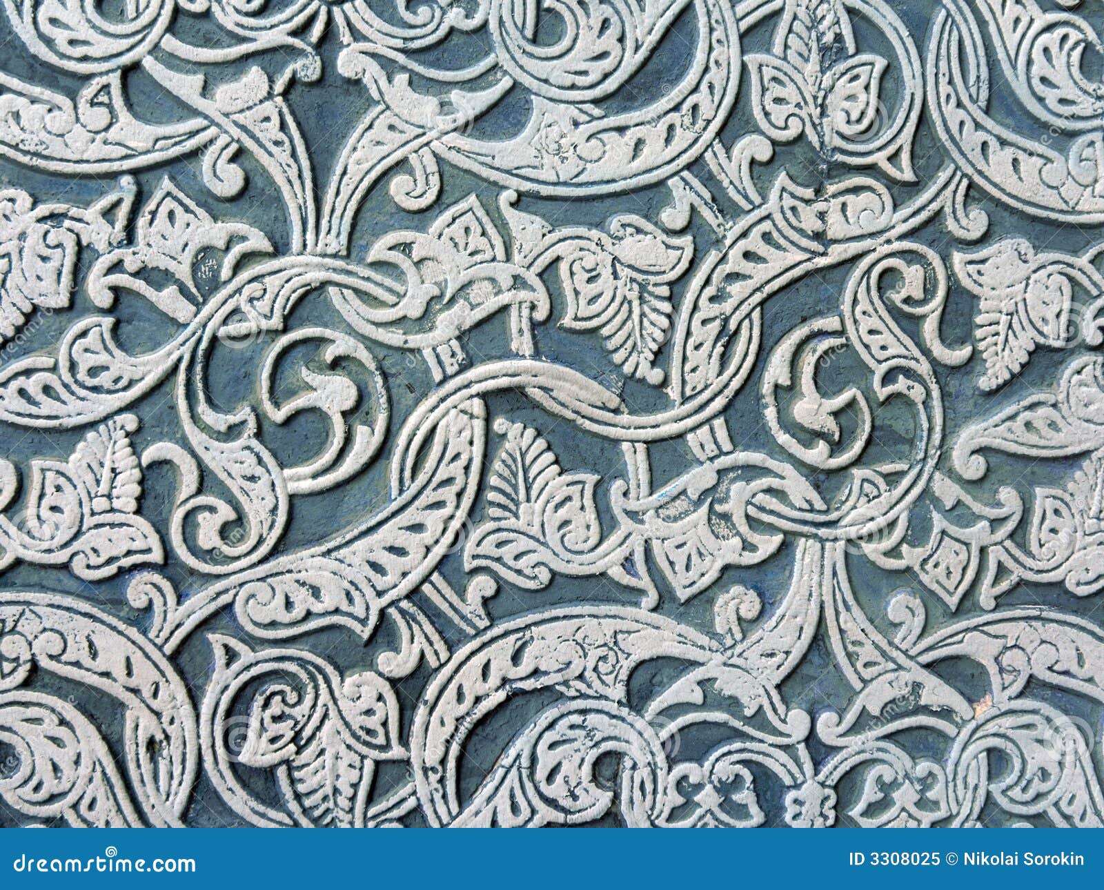 Patroon op oude muur stock afbeelding. Image of gebouw - 3308025