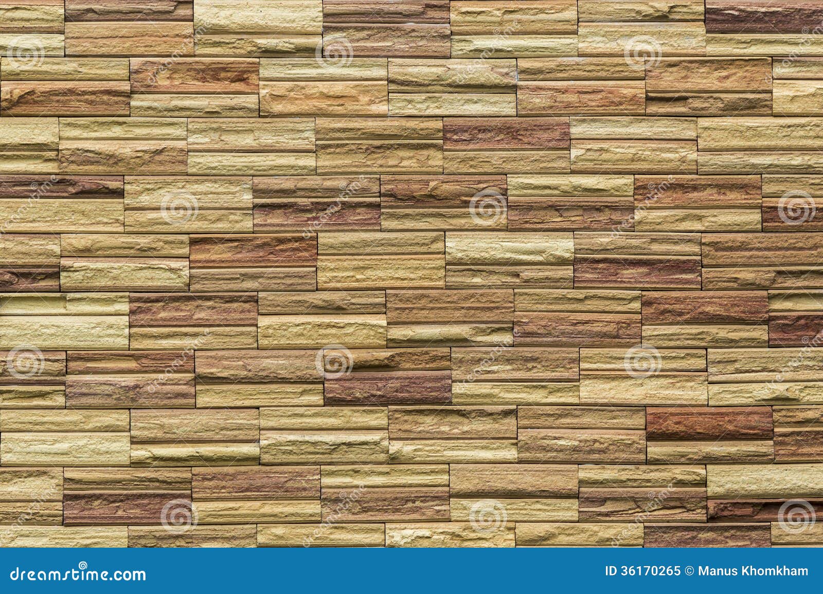 Patroon Van De Bakstenen Muur Van De Zandsteen Stock Afbeelding - Image ...