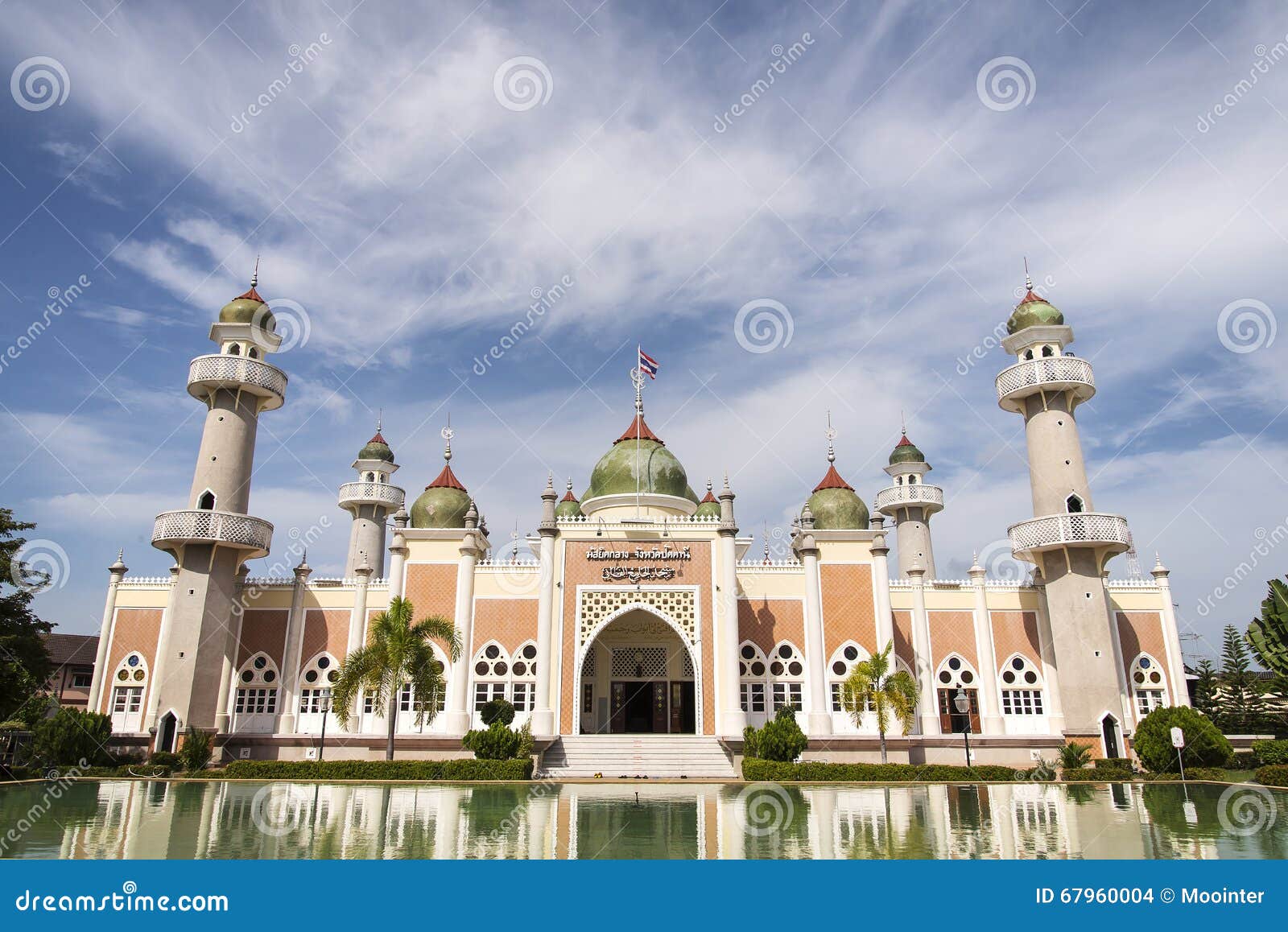 Pattani central mosque. editorial stock image. Image of architect ...
