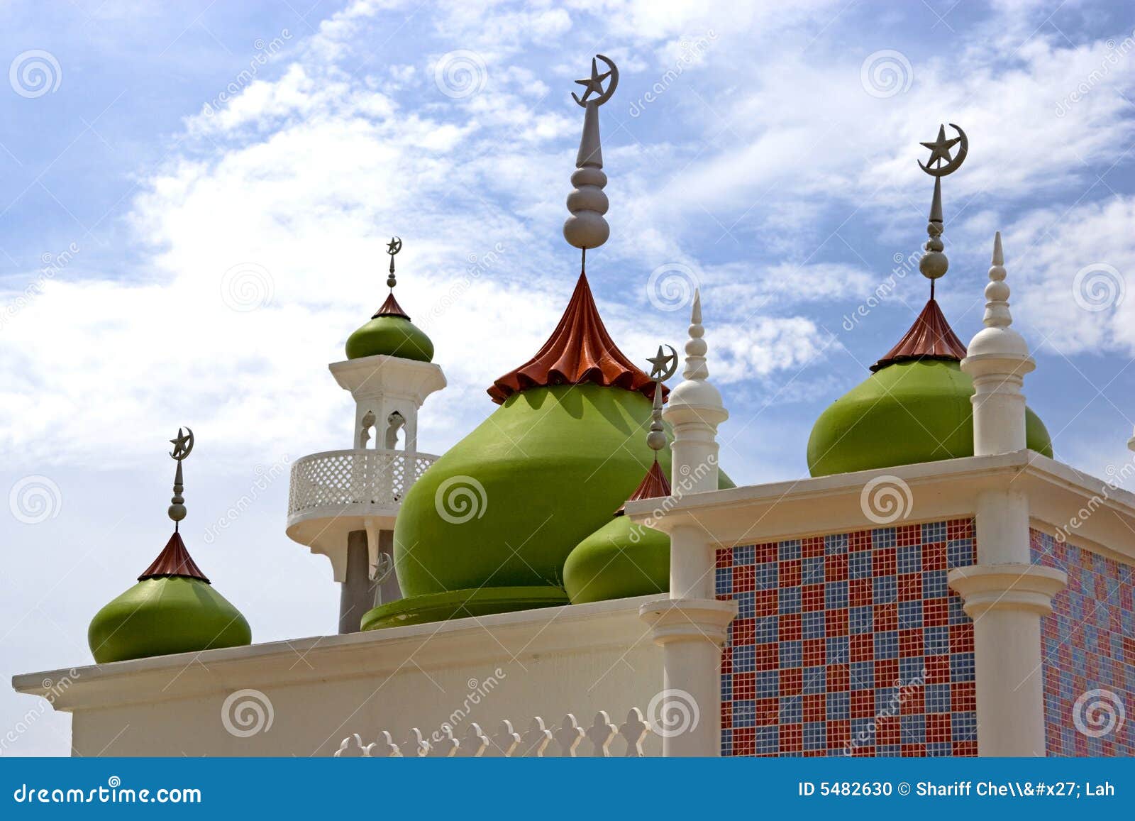 Pattani Mosque Thailand stock photo. Image of prayer, moslem - 5482630