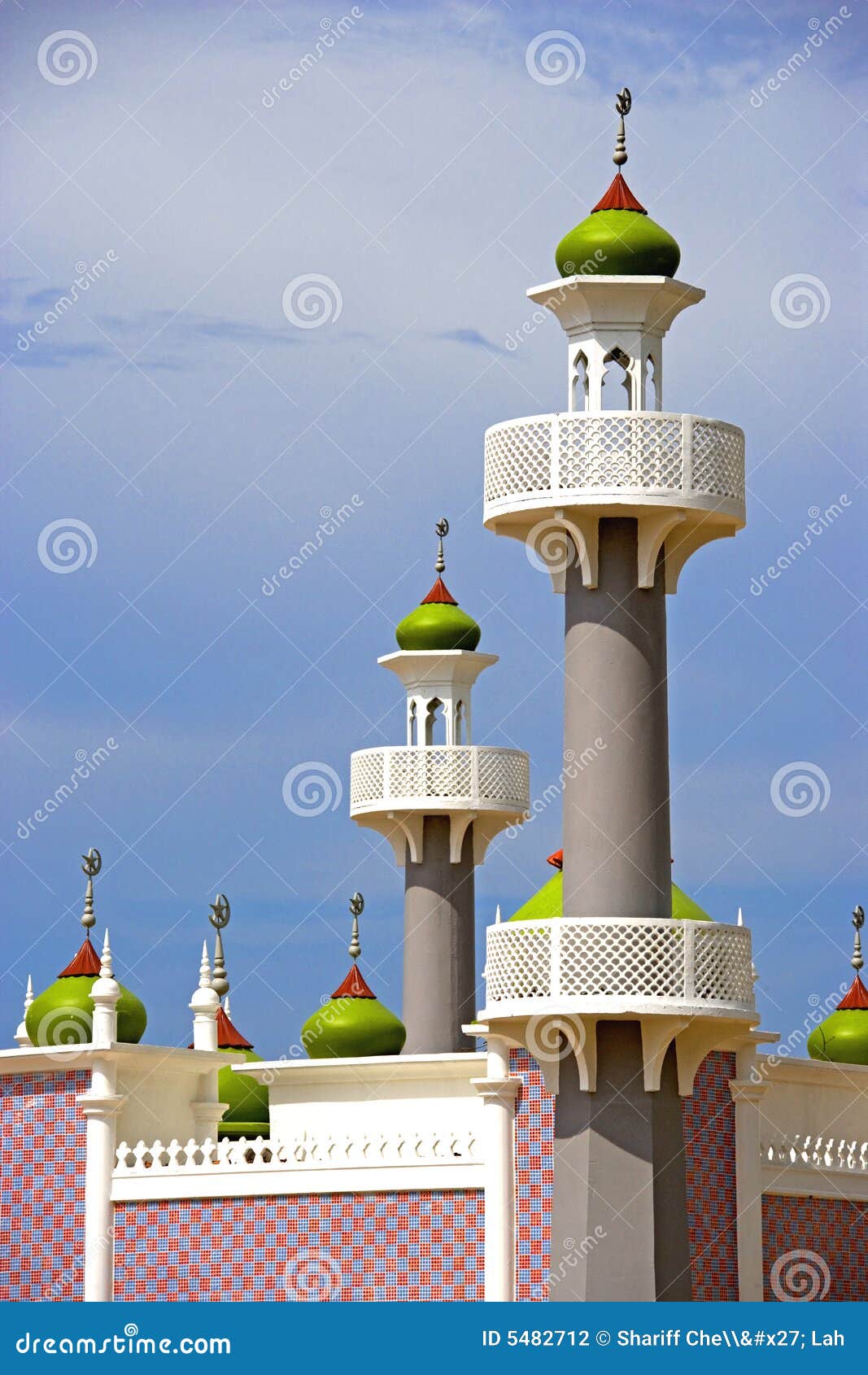 Pattani Mosque Thailand stock photo. Image of religious - 5482712
