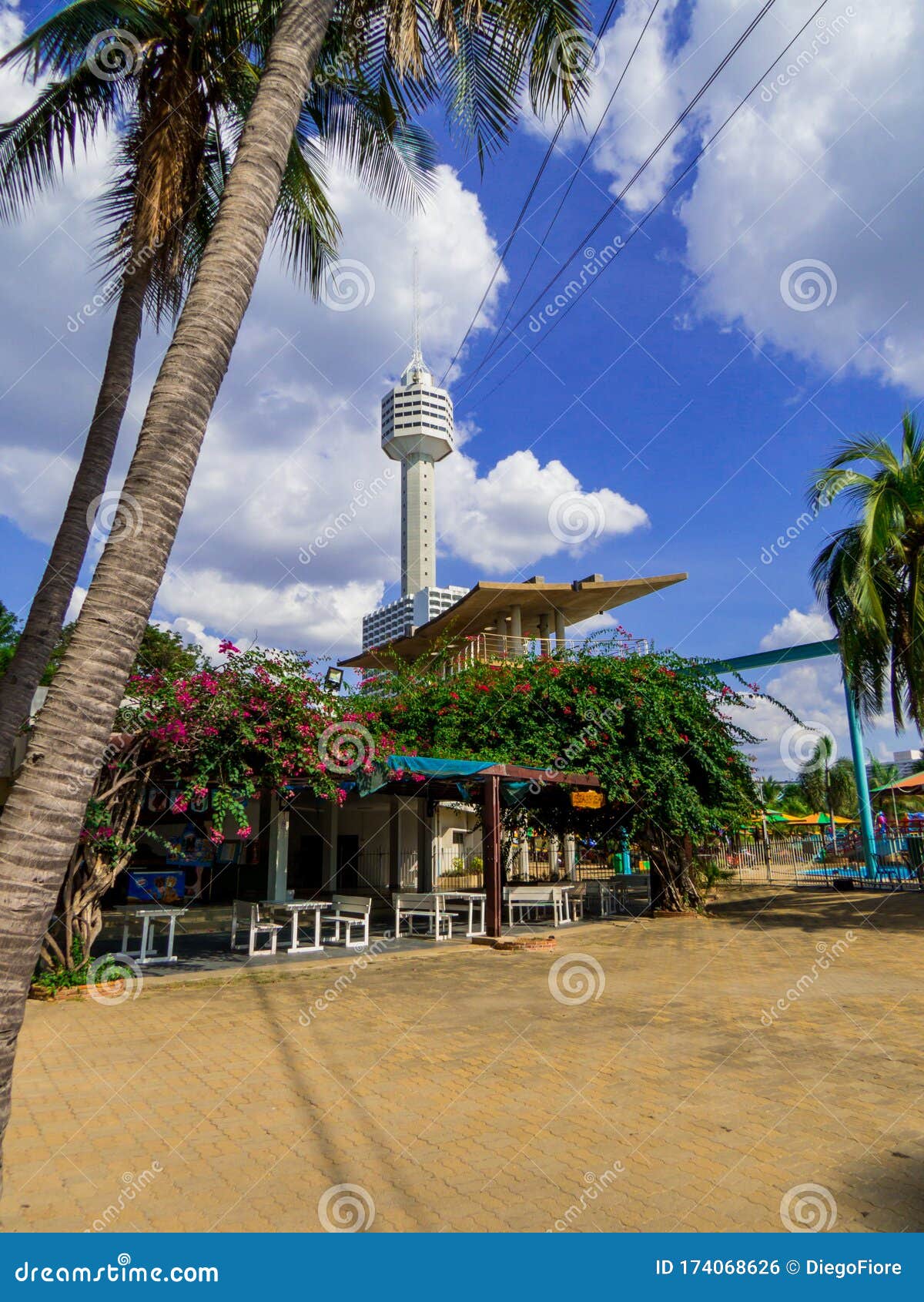 Pattaya Tower editorial photo. Image of cityscape, destination - 174068626