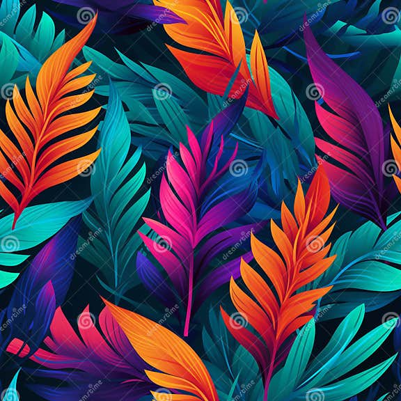 Patten Flowers Nature Background Stock Illustration - Illustration of ...