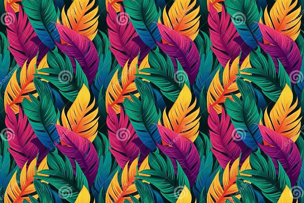 Patten Flowers Nature Vector. Stock Illustration - Illustration of ...