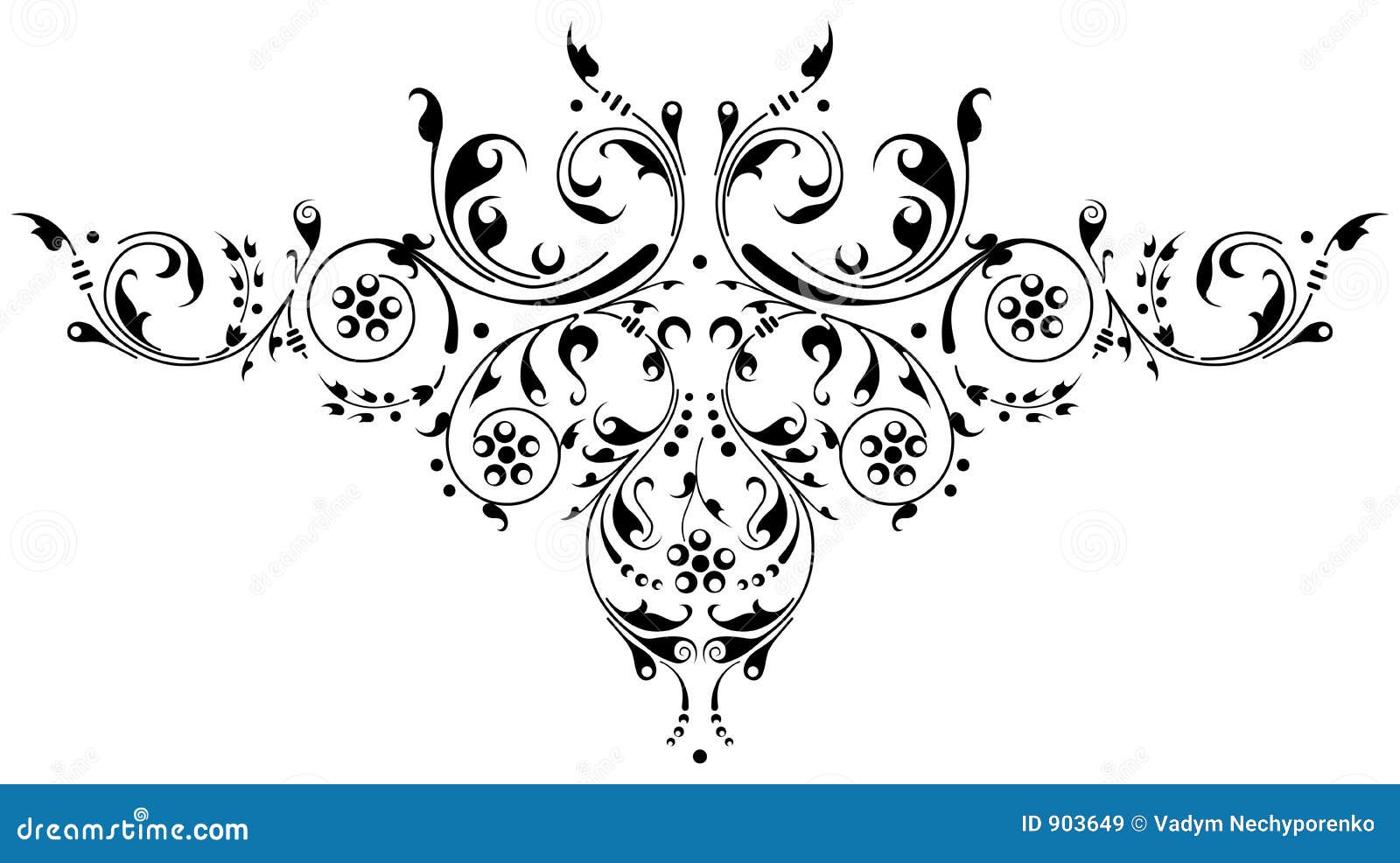 Ornamental Pattern stock vector. Illustration of crest - 903649