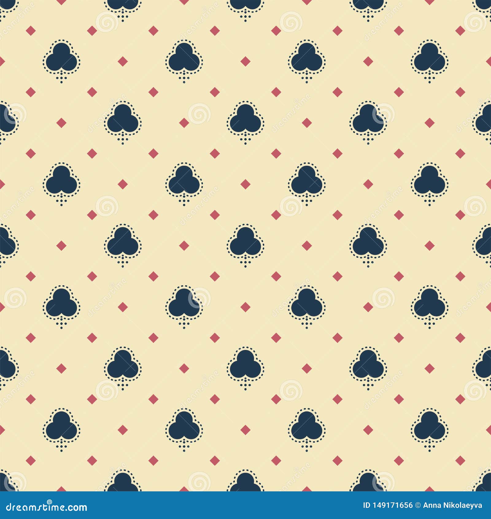 Abstract Geometric Pattern. Vintage Motifs. Old Style. Playing Cards ...