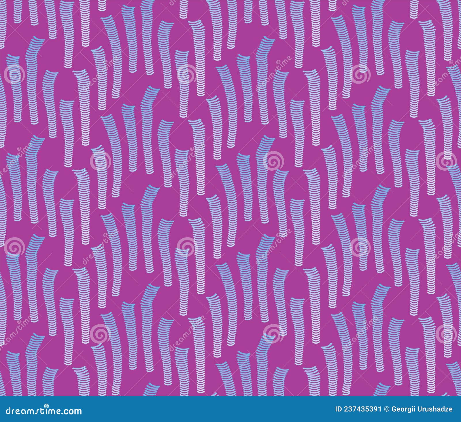 Strange Shapes Pattern Vector Illustration | CartoonDealer.com #50637792