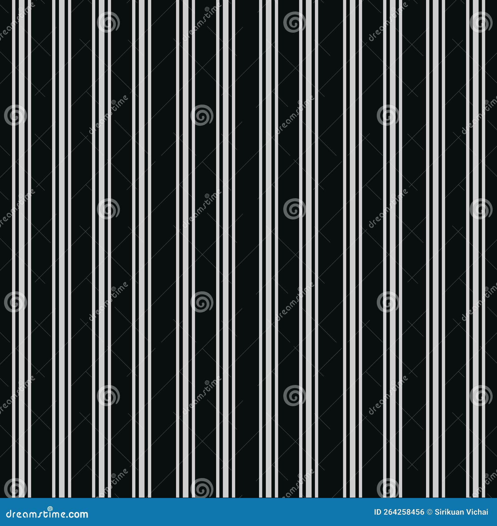 Pinstripe Seamless Pattern ,black and White Stock Illustration ...