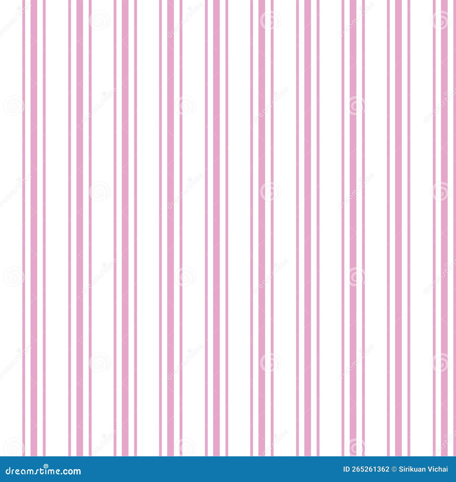 Pinstripe Seamless Pattern, Pink White Stock Illustration ...