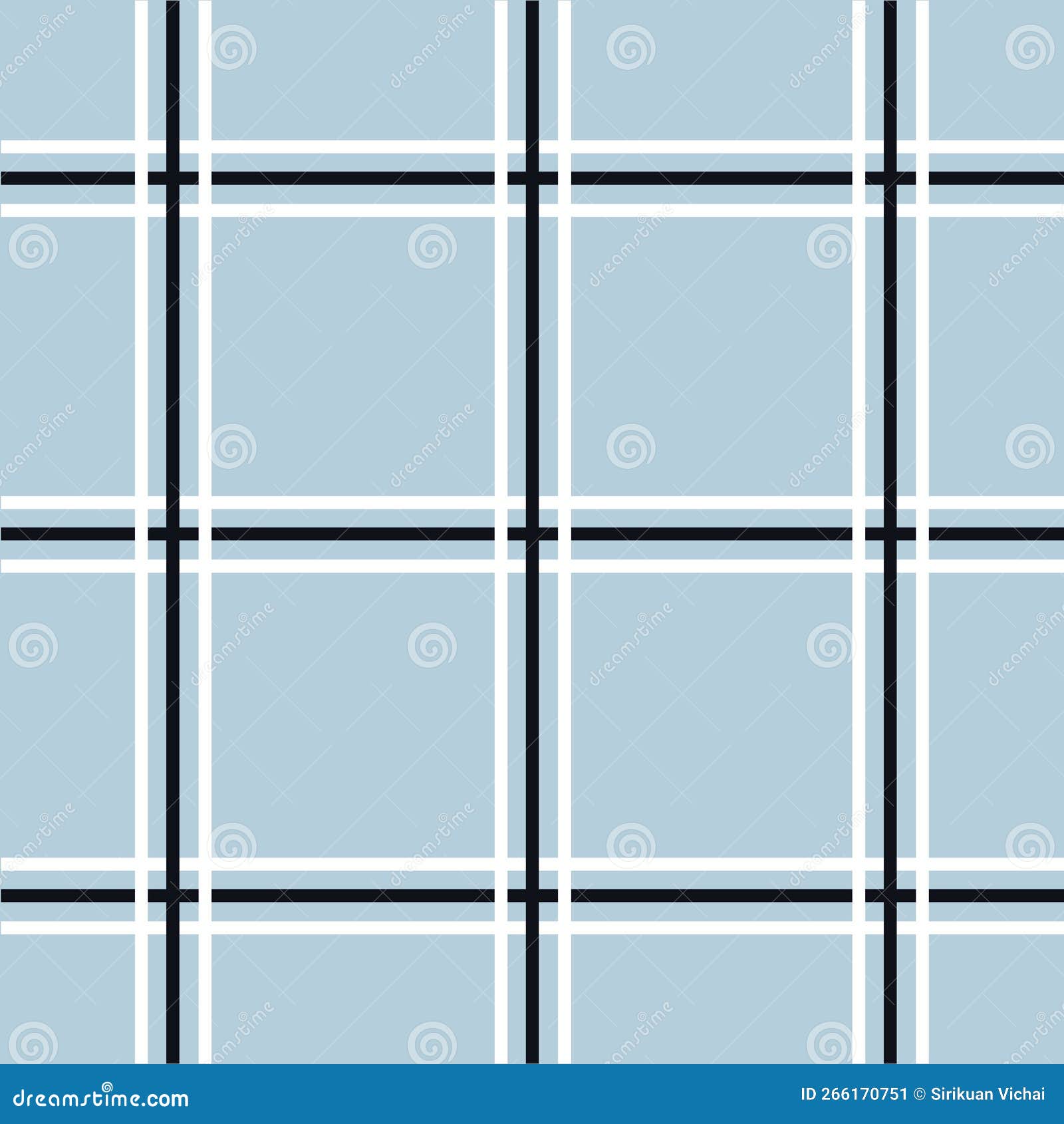 Window Pane Plaid Seamless Pattern Black, White, Gray Stock ...