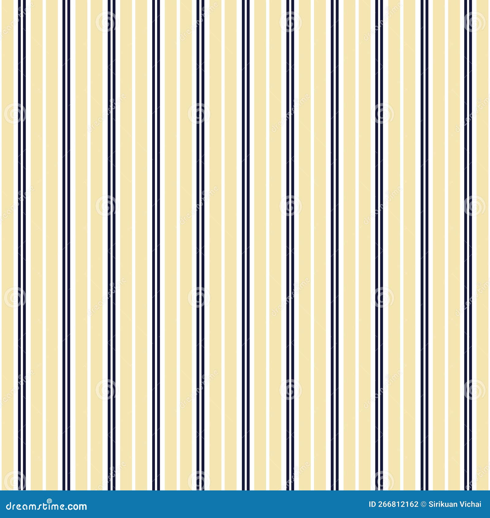 Pinstripe Seamless Pattern, Brown and Blue Stock Illustration ...
