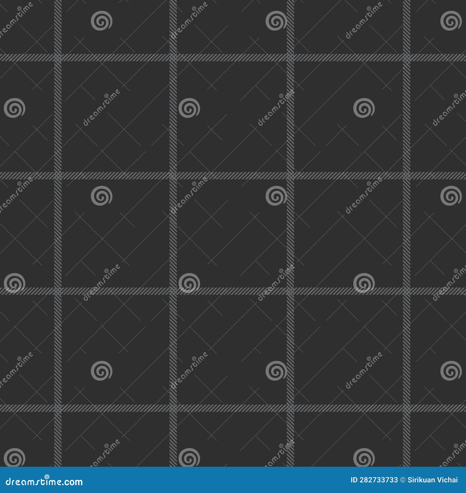 Window Pane Plaid Seamless Pattern, White and Black, Pattern 30 6 2023 ...