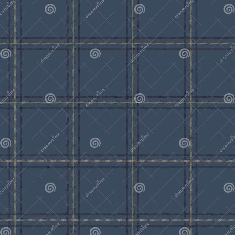 Window Pane Plaid Seamless Pattern, Black and Nany Blue , Pattern 30 6 ...