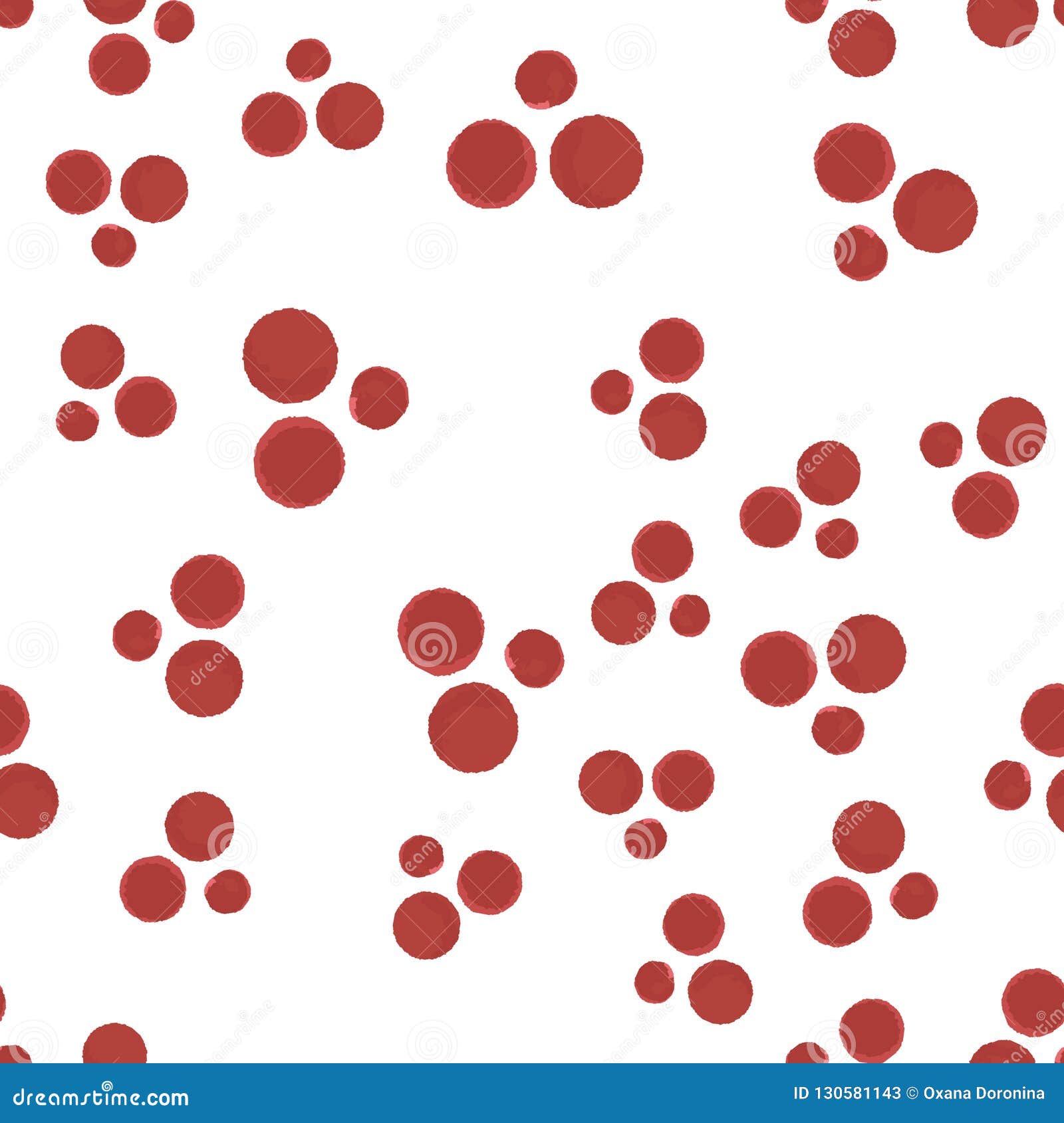 Pattern Abstract Seamless Points of Red Stock Vector - Illustration of ...