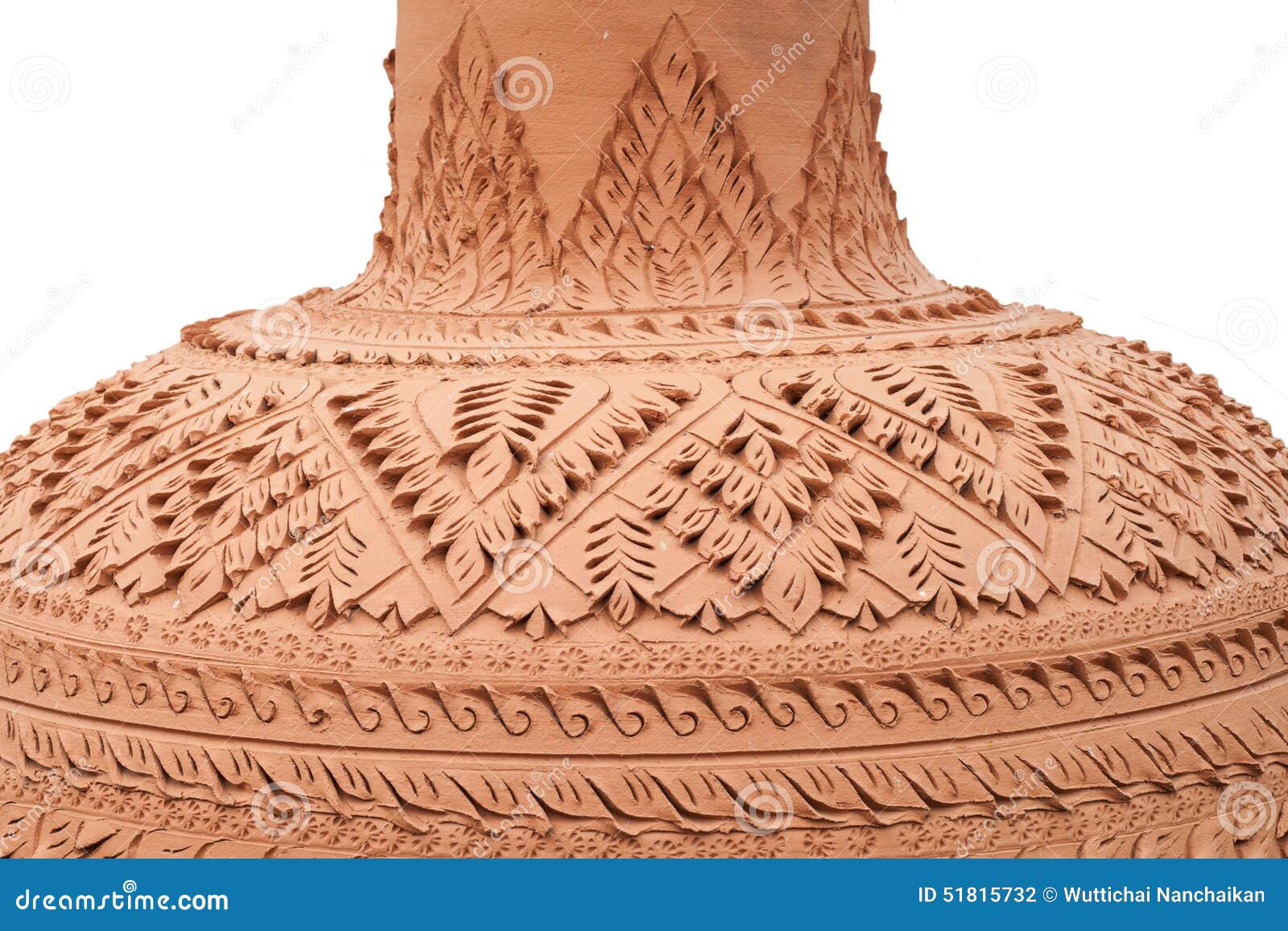 Pattern on ancient pottery stock photo. Image of pottery - 51815732