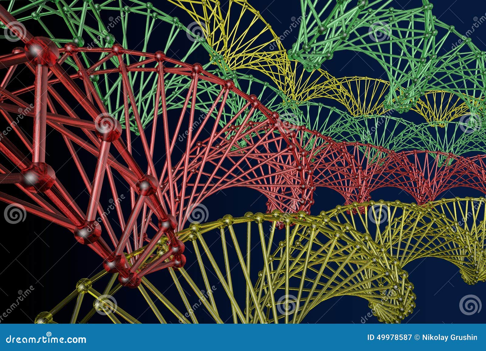 Pattern of the Array Lattice Atom Stock Image - Image of shape, pattern ...