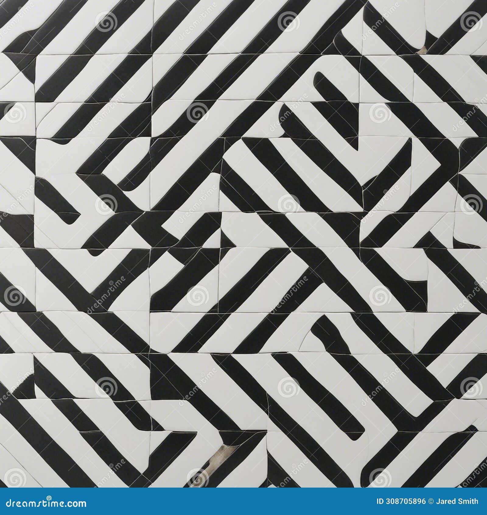 Pattern with Arrows a Ceramic Tile Floor Pattern with a Square Shape ...