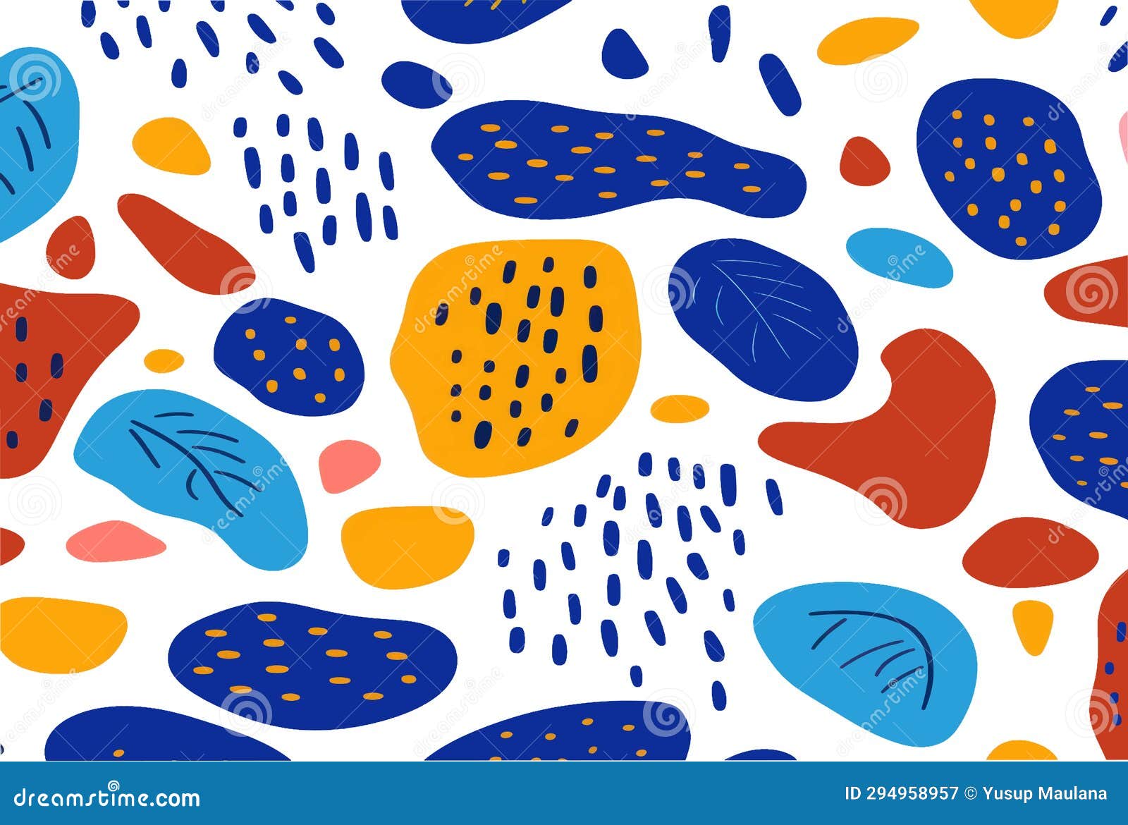 Pattern Art Backgrounds Creativity Colorful Shape Stock Illustration ...