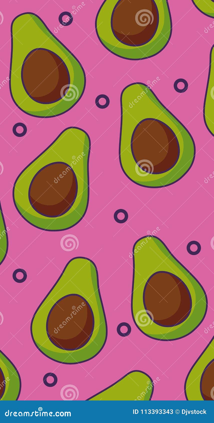 Pattern of avocados design stock vector. Illustration of nutrition ...