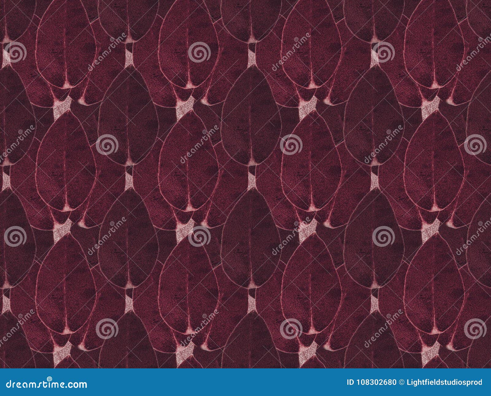 Background with Burgundy Dark Floral Leaves Stock Photo - Image of ...
