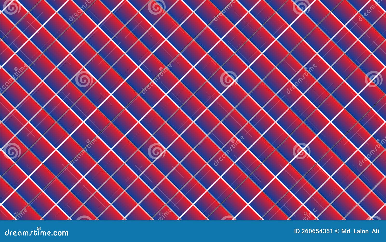 Pattern Background Design Red and Blue Color Stock Vector ...