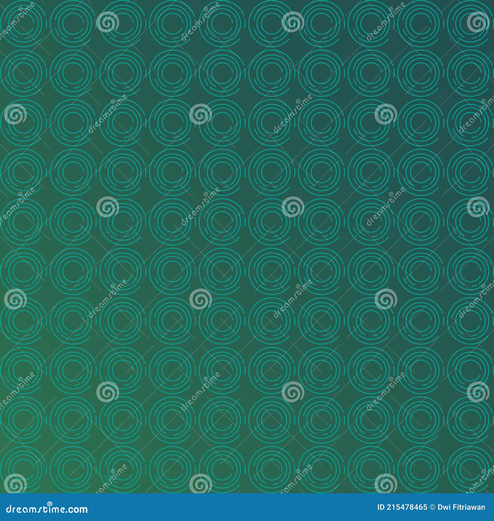 A Pattern Background Green Color with Circle Stock Vector ...