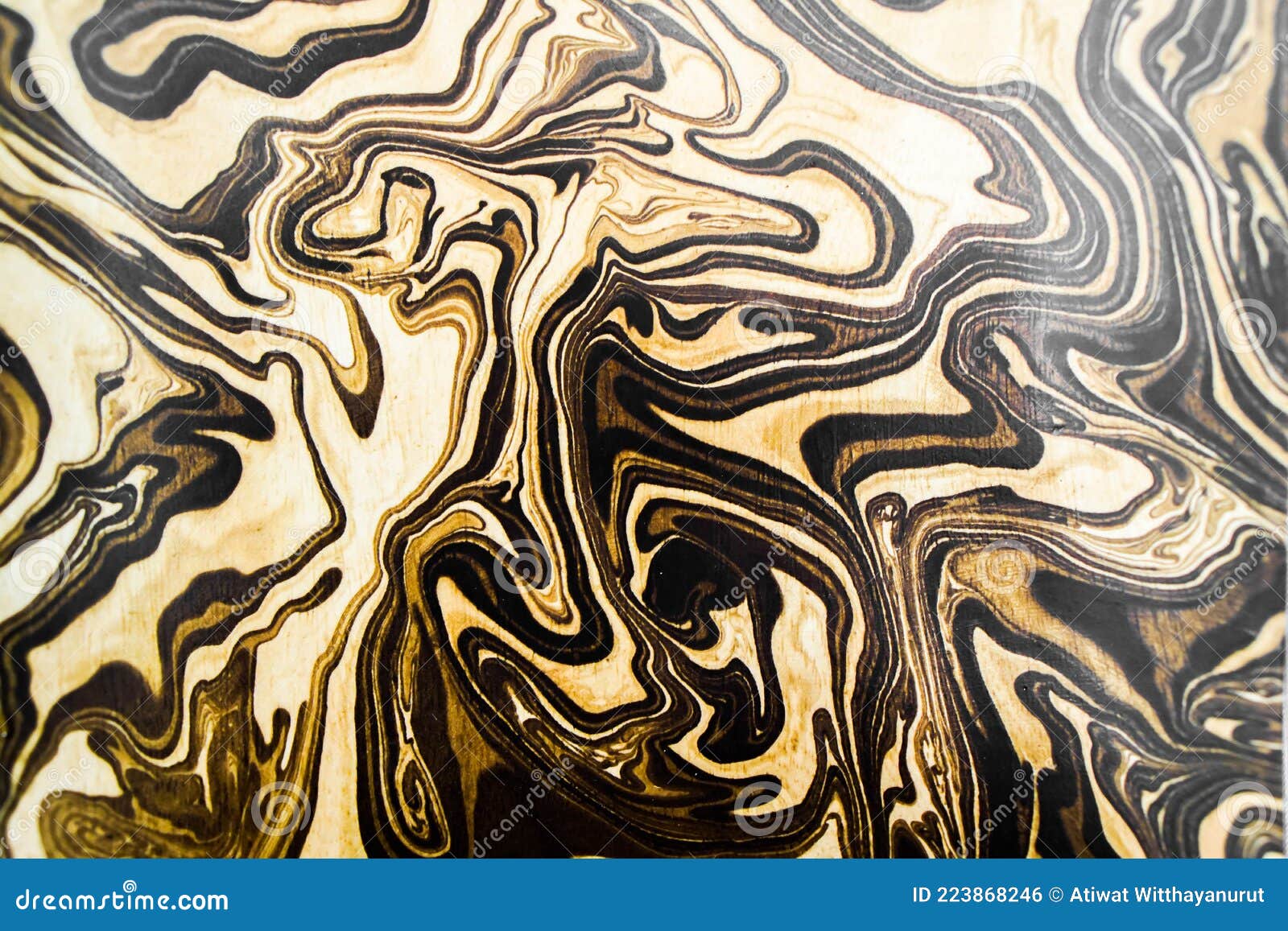 Pattern and Background of Inside Water Wood Stock Photo - Image of ...