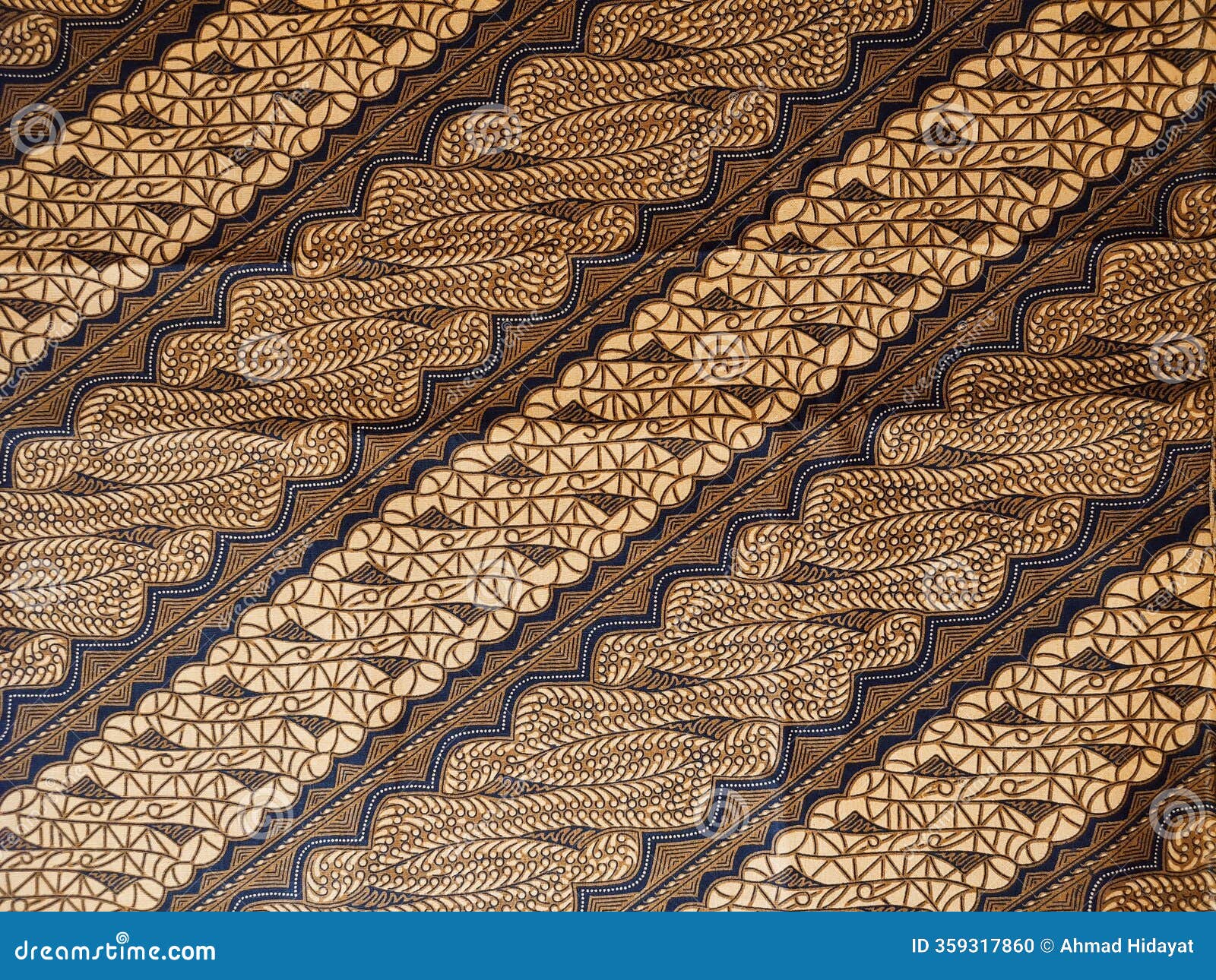 Pattern and Background of Soga Genes Batik Cloth Crafts Stock Photo ...