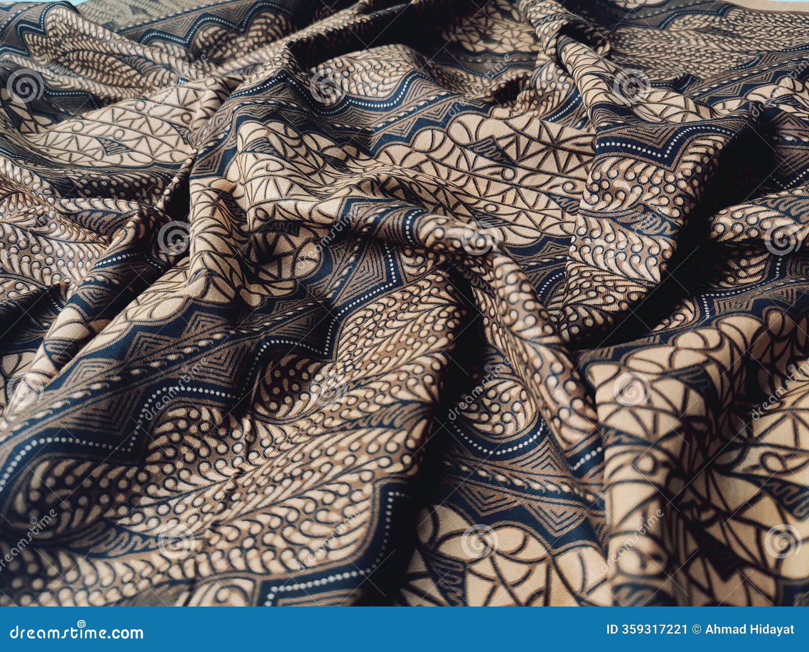 Pattern and Background of Soga Genes Batik Cloth Crafts Stock Image ...