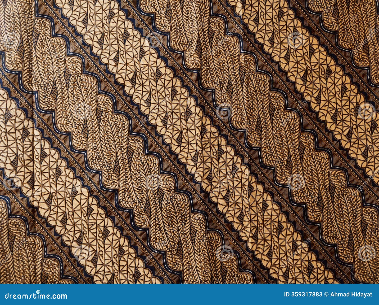 Pattern and Background of Soga Genes Batik Cloth Crafts Stock Image ...