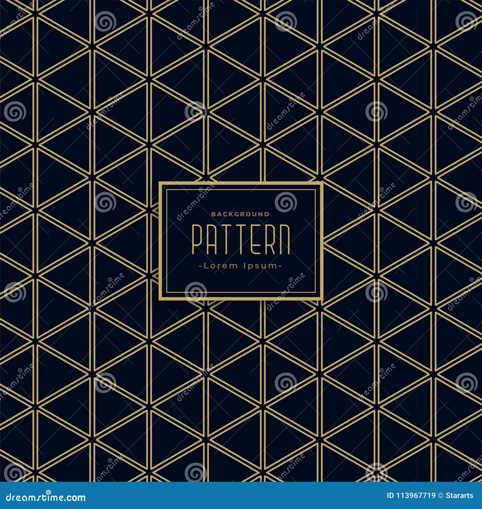 Pattern Background with Triangle Shapes Stock Vector - Illustration of ...