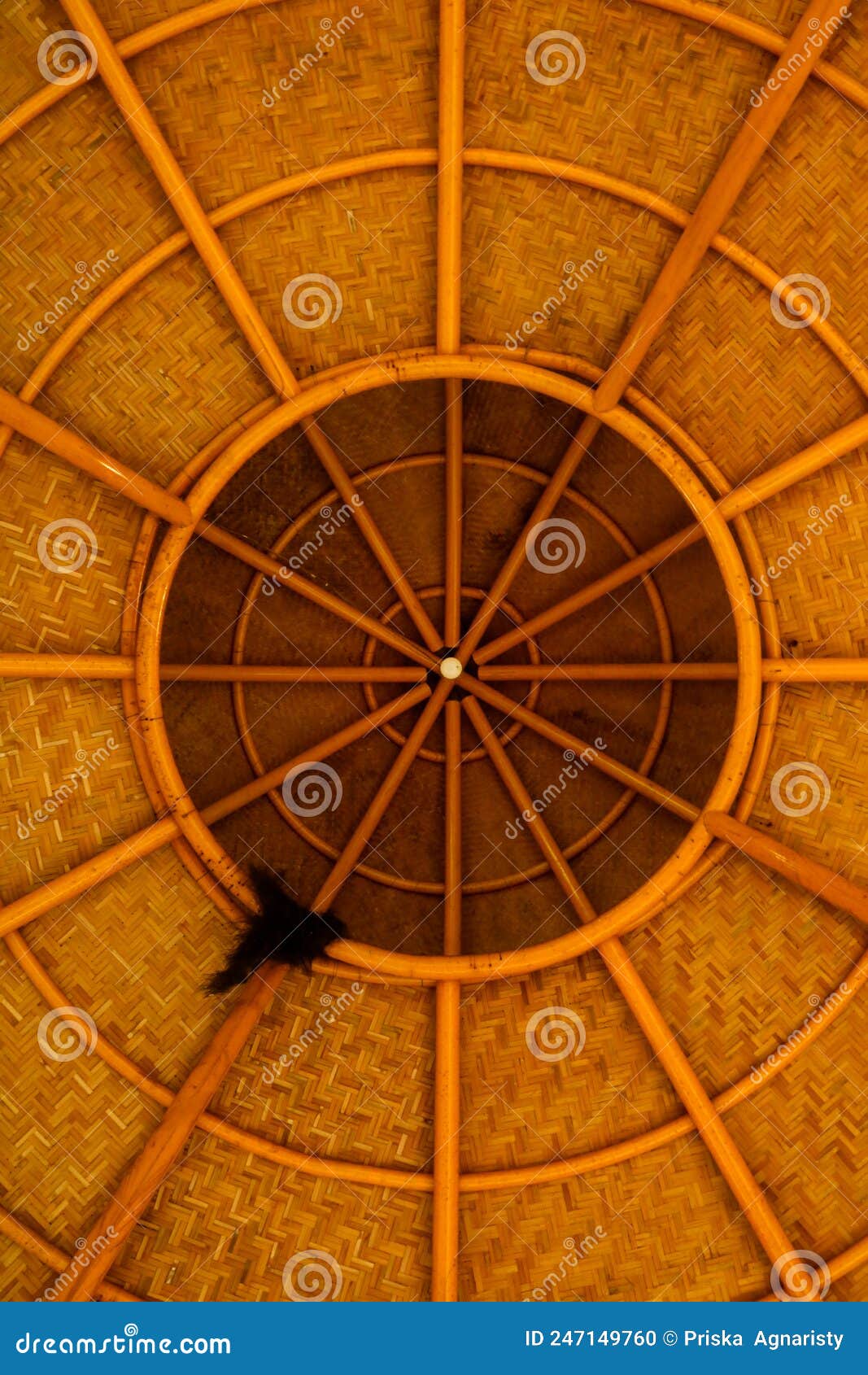 Bamboo Ceiling stock photo. Image of pattern, bambu - 247149760