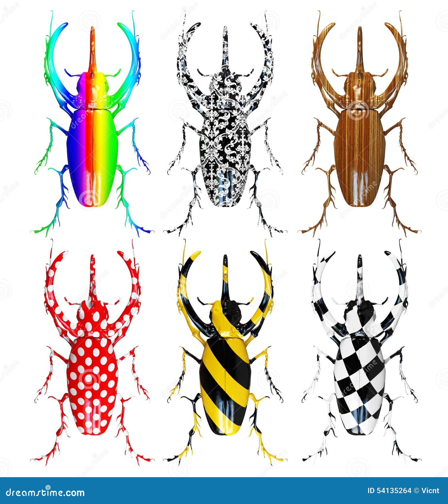 Pattern beetles stock illustration. Illustration of polka - 54135264
