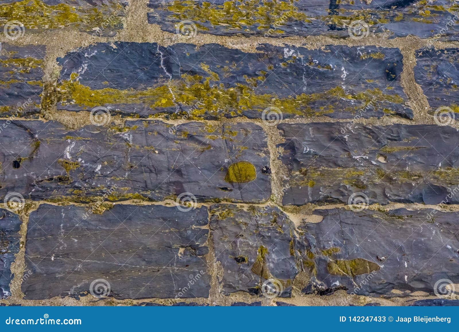Pattern of Big Grey Rocks Covered in Moss, Natural Architecture ...