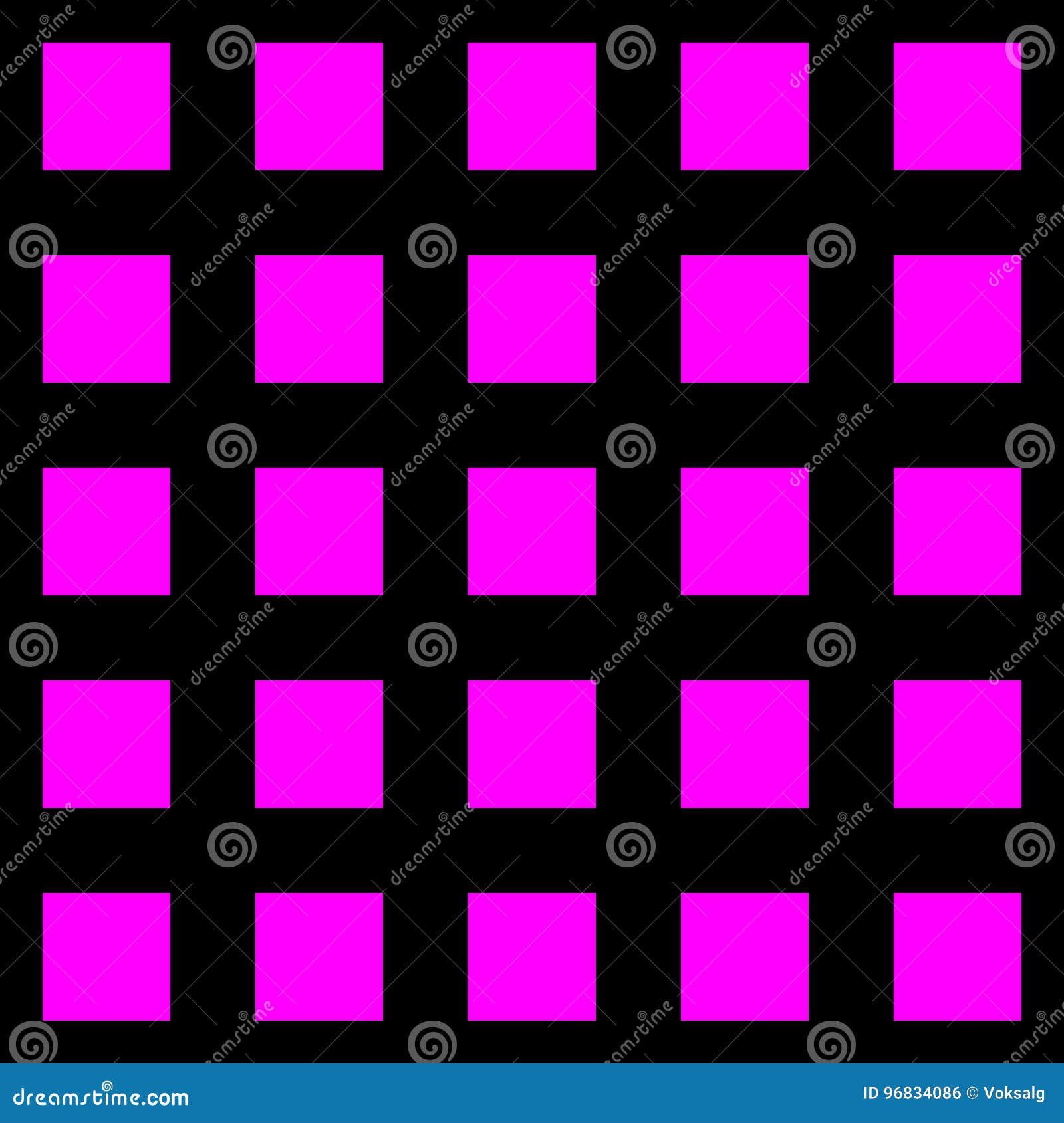 Pattern of Black and Pink Squares Stock Vector - Illustration of ...