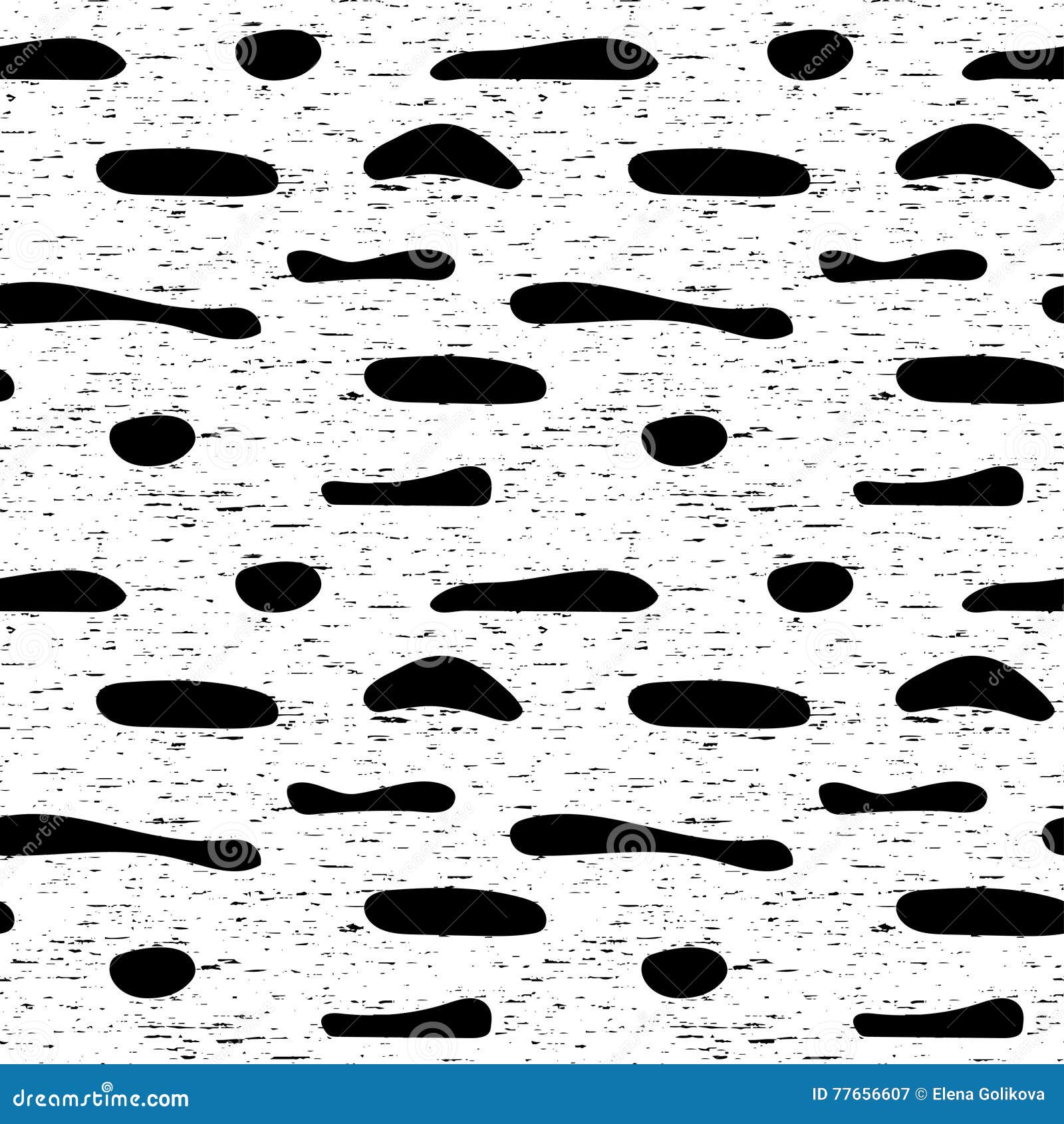 The Pattern of Black Spots on a Speckled Background Stock Vector ...