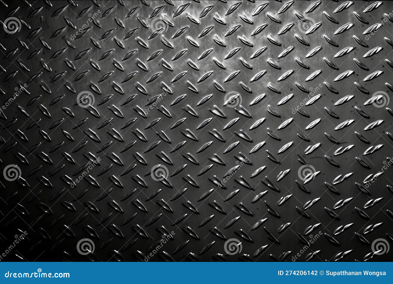 The Pattern of the Black Steel Floor Stock Illustration - Illustration ...