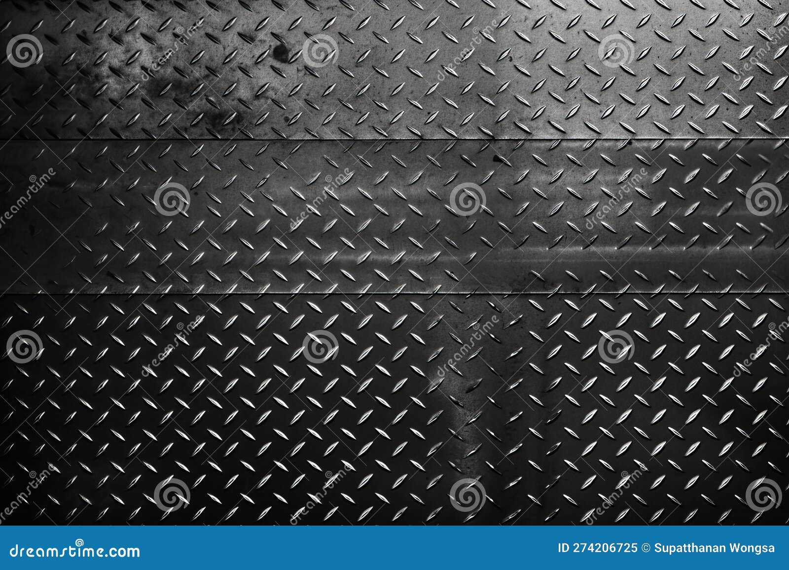The Pattern of the Black Steel Floor Stock Illustration - Illustration ...
